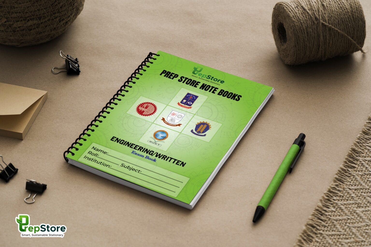 Prepstore Engineering Written Exam Notebook – Prep Store